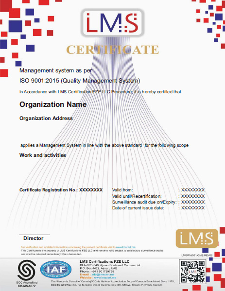Welcome To LMS Certifcations, Middle East - Ceritification, Training ...